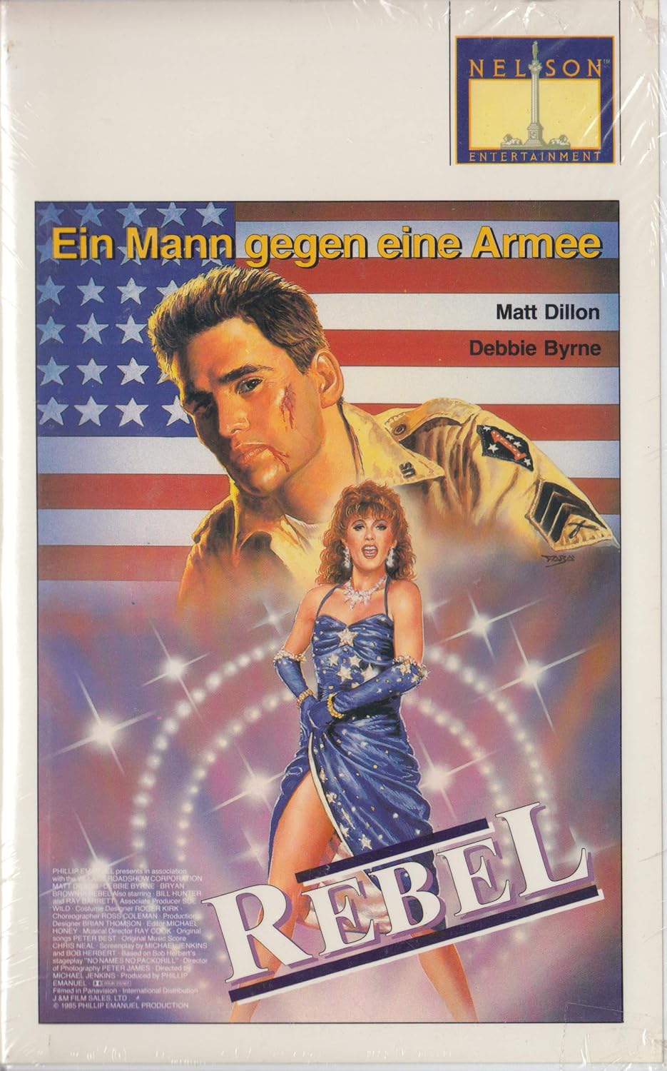 Amazon.com: Rebel [VHS] : Matt Dillon, Debra Byrne, Bryan Brown, Bill ...