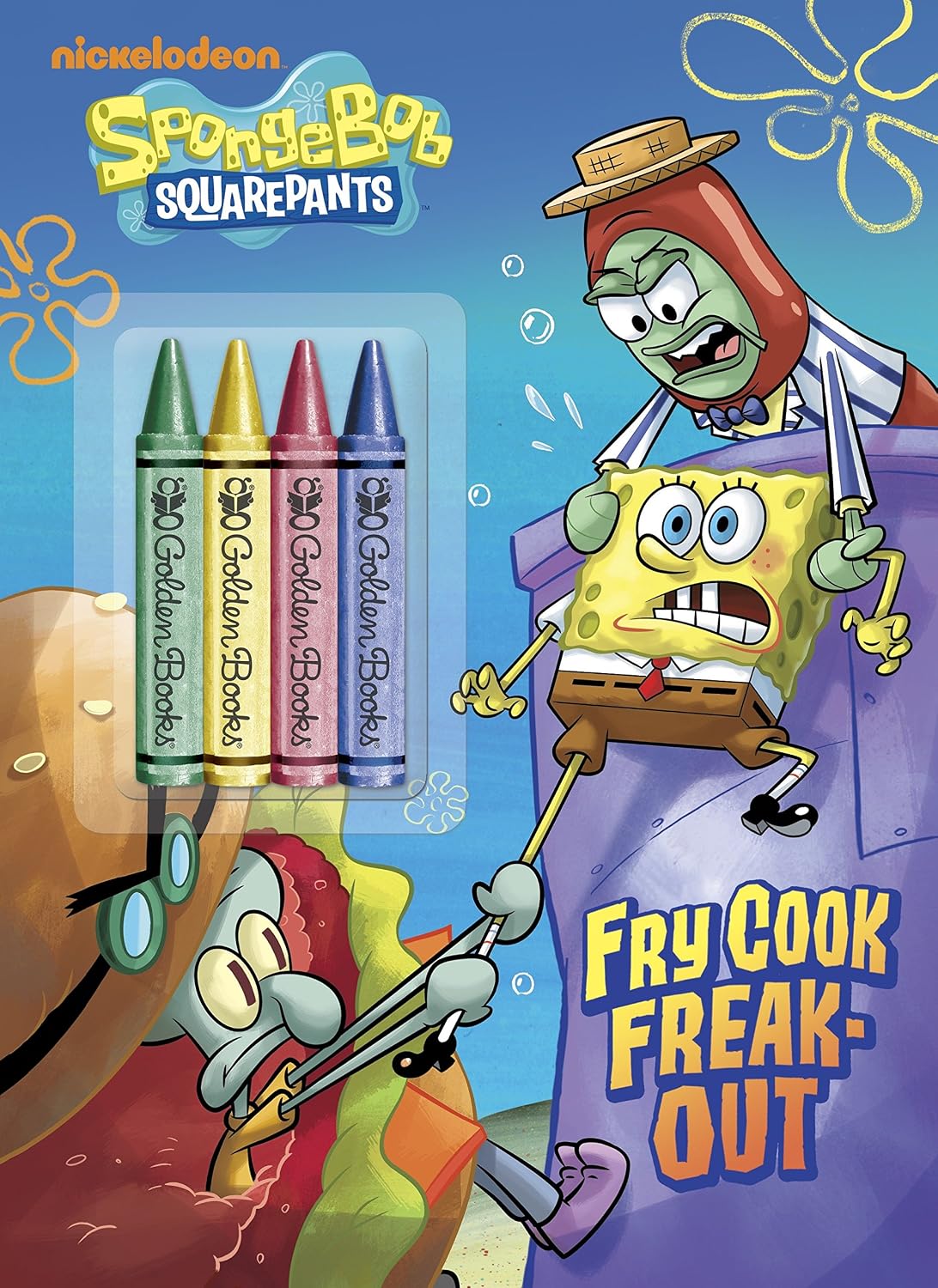 Amazon | Fry Cook Freak-Out! (SpongeBob SquarePants) | Golden Books ...