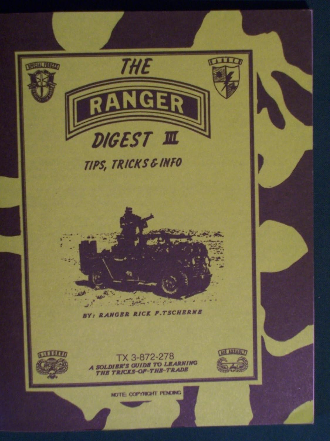 The Ranger Digest III: Ranger Rick F. Tscherne: Amazon.com: Books
