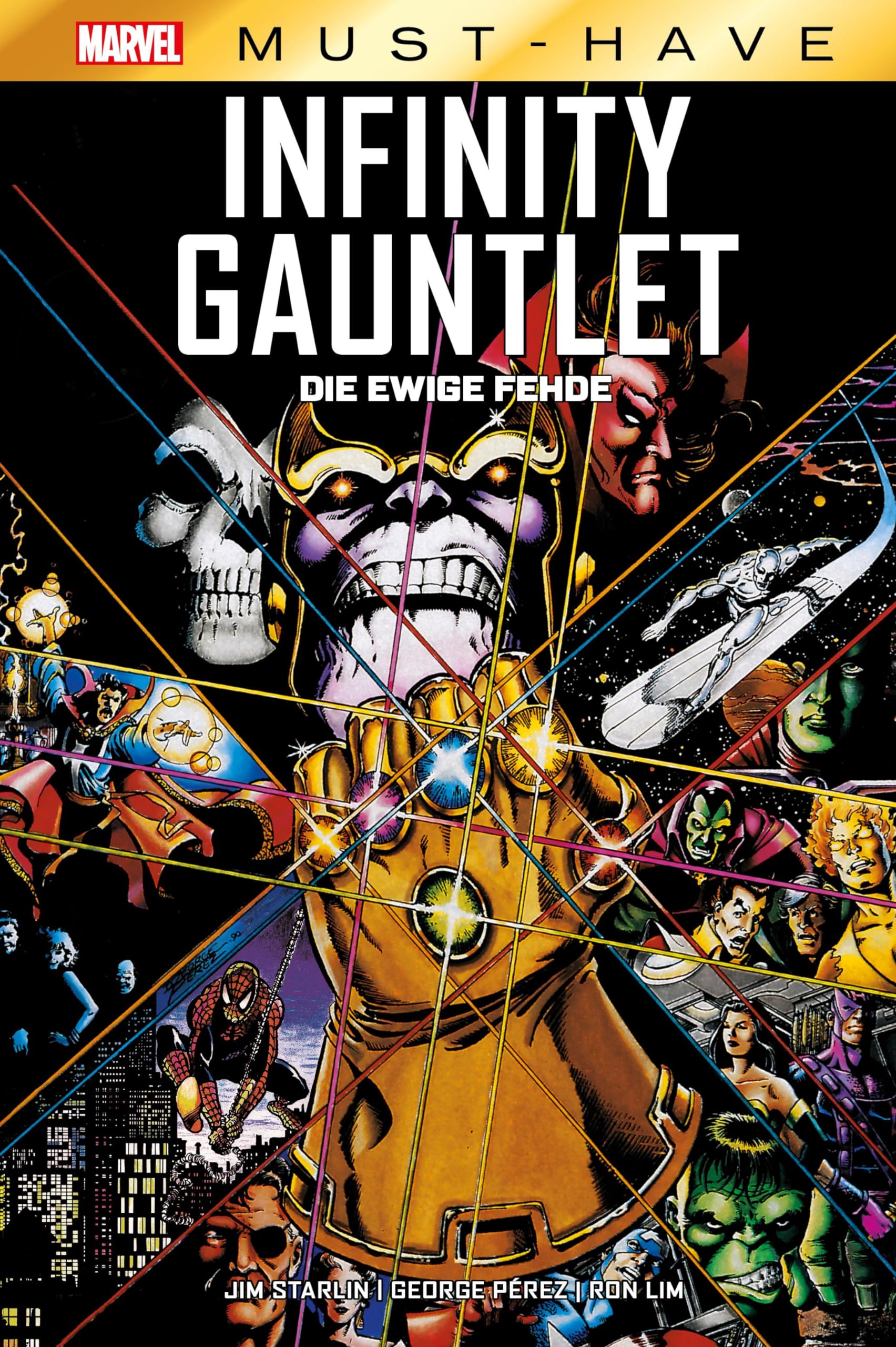 Marvel Must-Have: Infinity Gauntlet : Starlin, Jim, Lim, Ron, Pérez ...