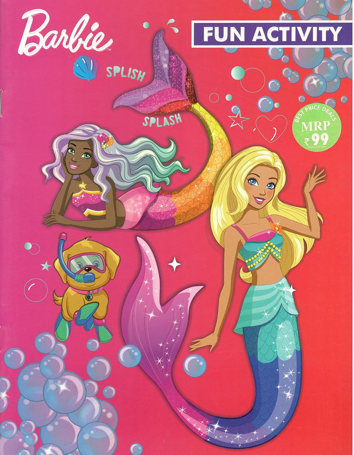 Buy Barbie Fun Activity- Pink Book Online at Low Prices in India ...