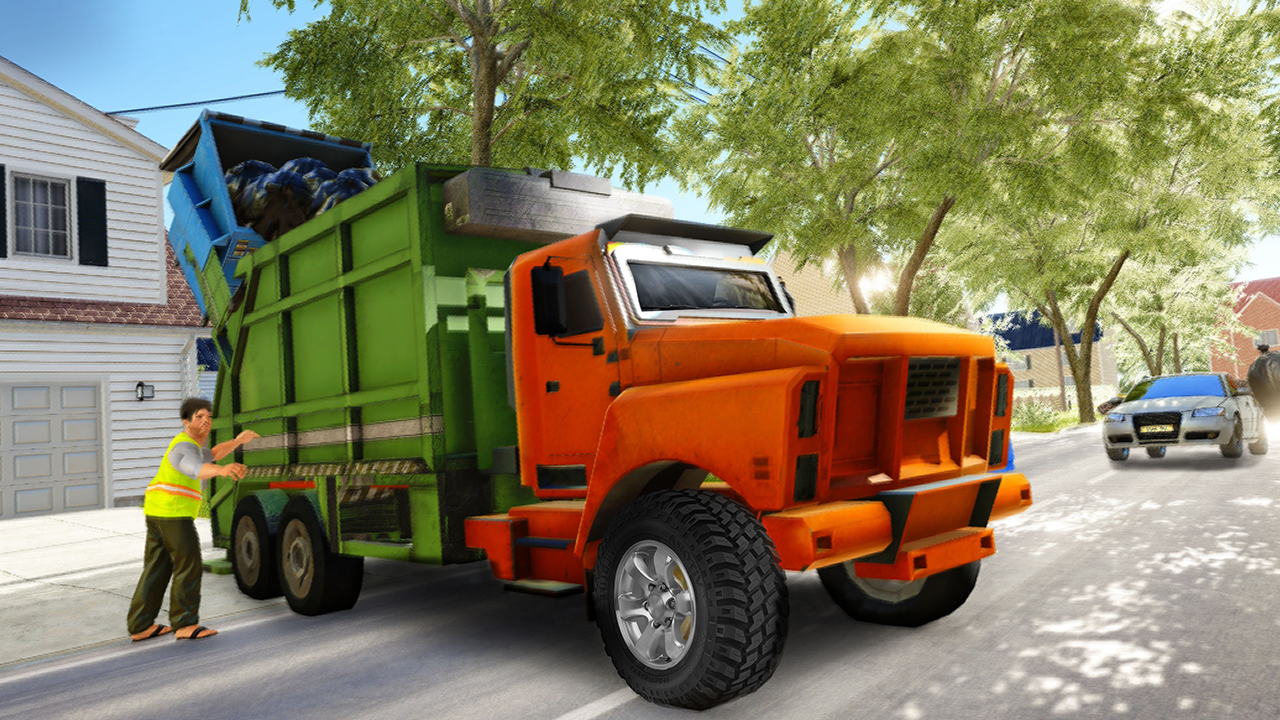 Garbage Cargo Truck Games Offline -Real Metro City Recycling Dump Truck ...