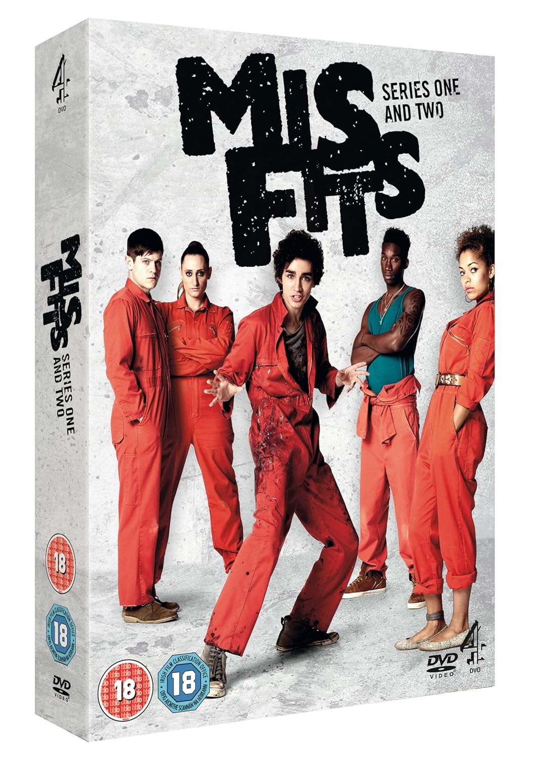 Amazon.com: Misfits - Series 1 and 2 Box Set [Region 2 DVD] : Movies & TV