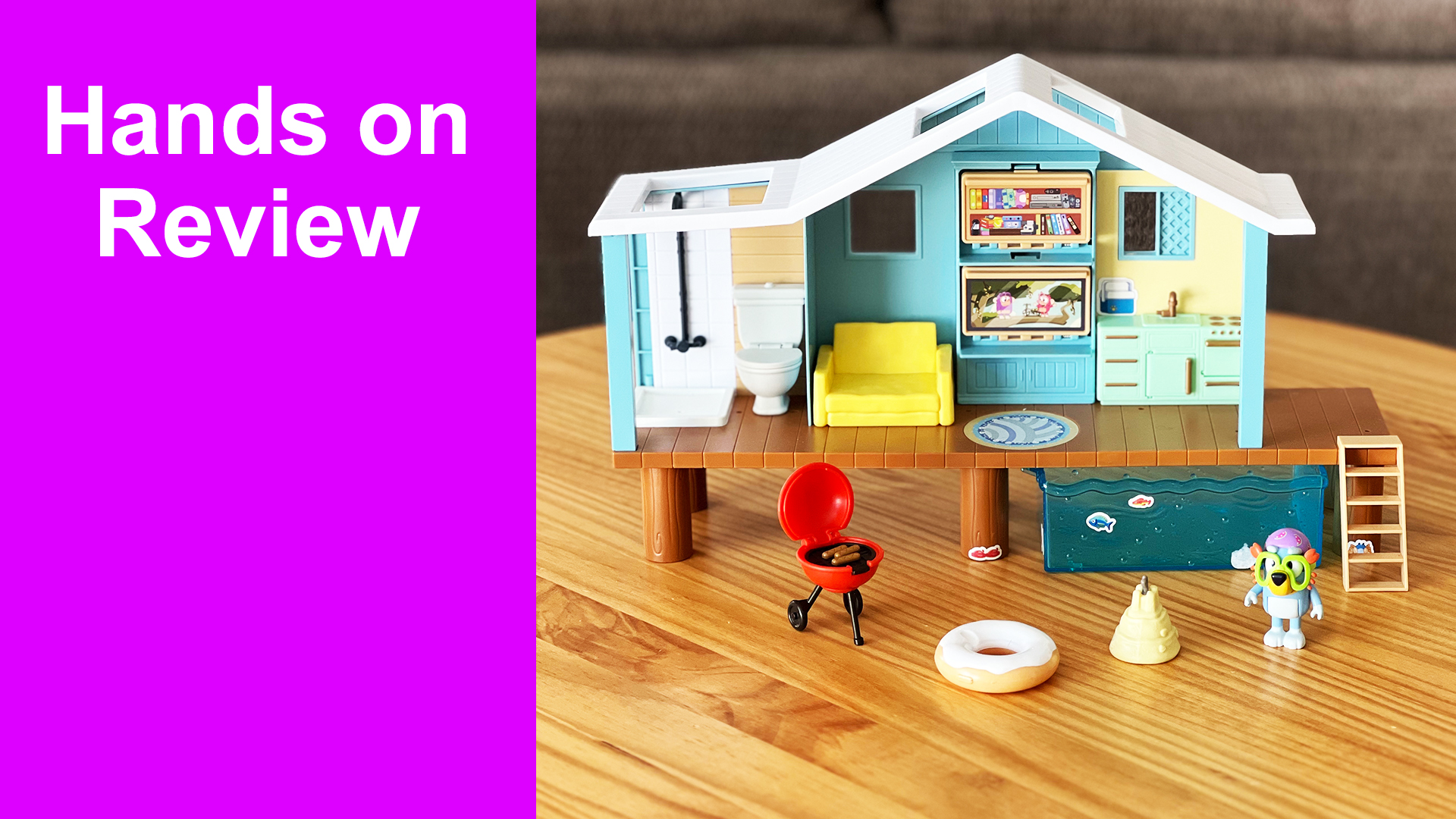 Watch Bluey Beach Cabin Playset | Hands-On Review on Amazon Live