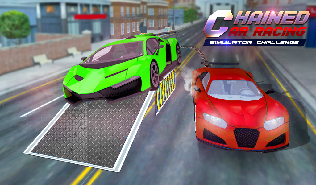 Chained Cars Racing Rivals Simulator: Impossible Ramp Stunts Chain ...