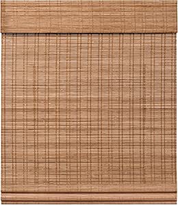 Amazon.com: LazBlinds Cordless Bamboo Roman Shades, Light Filtering ...