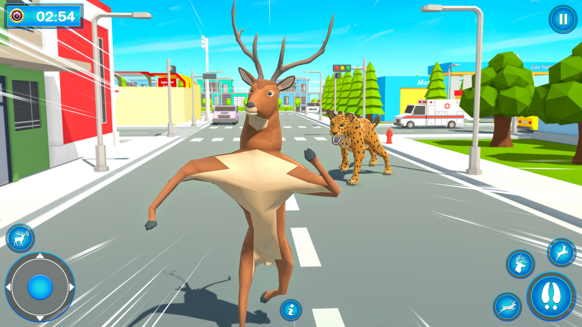 Crazy Boss Deer Open World Animal Life Fighting Simulator Game - App on ...