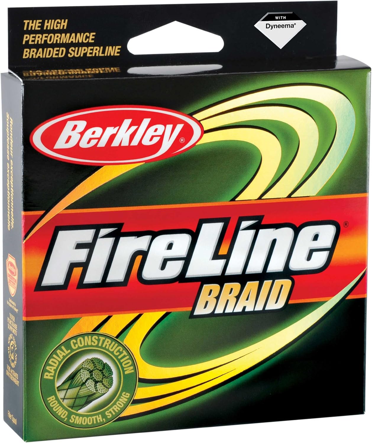 Amazon.com : Berkley Fireline Braid 110 Yd Spool(50/12-Pound,Moss Green ...
