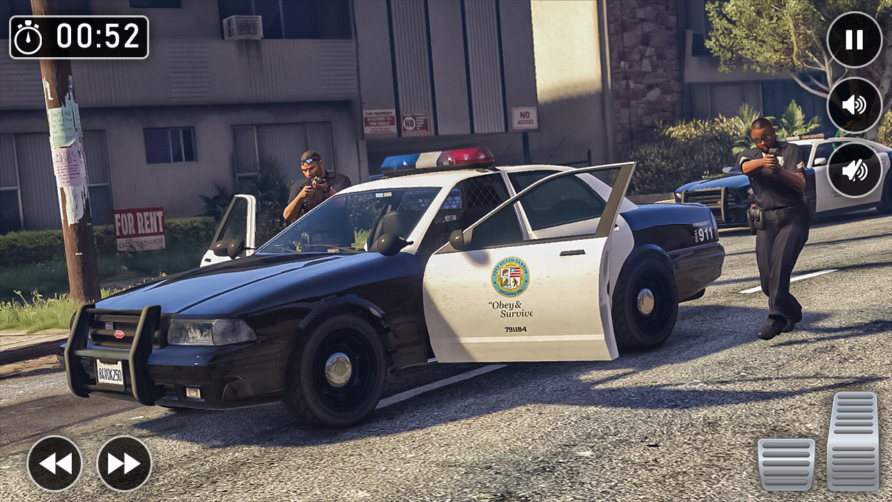 Urban Car Cop Chase Open World Police Simulator Game: Us Cop Officer Vs ...