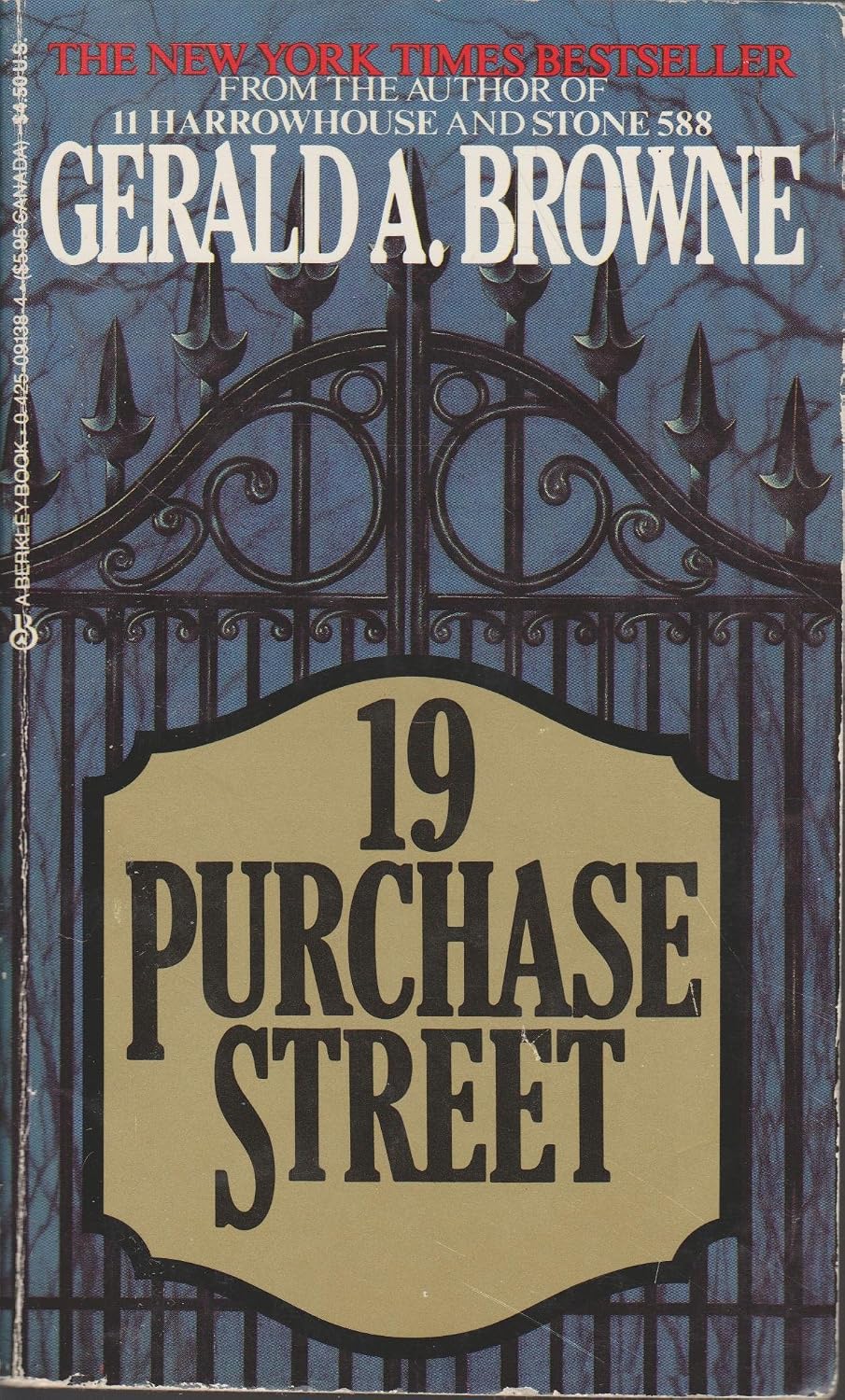 19 Purchase Street: Browne, Gerald A.: 9780425091388: Amazon.com: Books