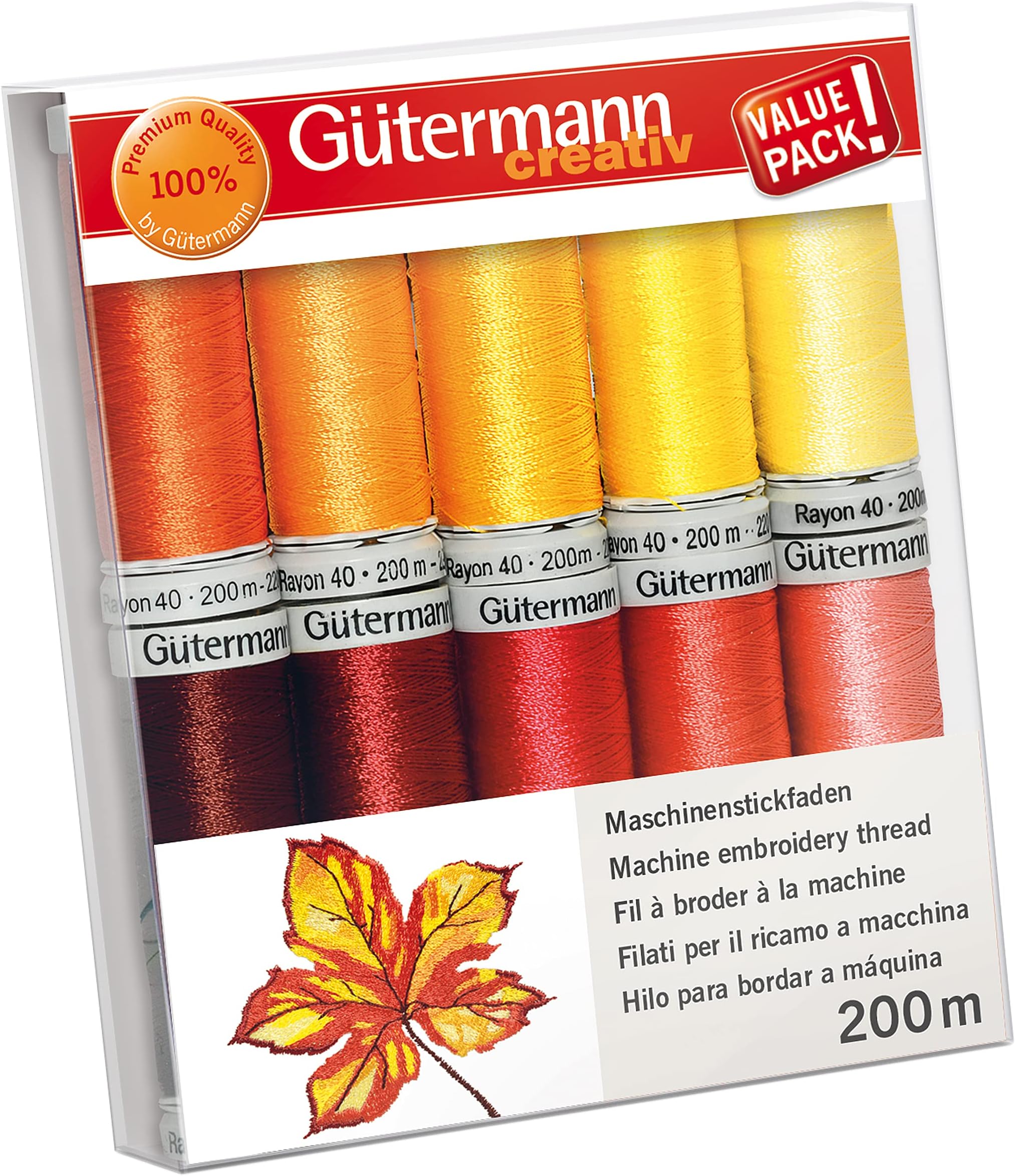 Gutermann Thread Set, Multi-Colour, 100 m : Amazon.co.uk: Home & Kitchen