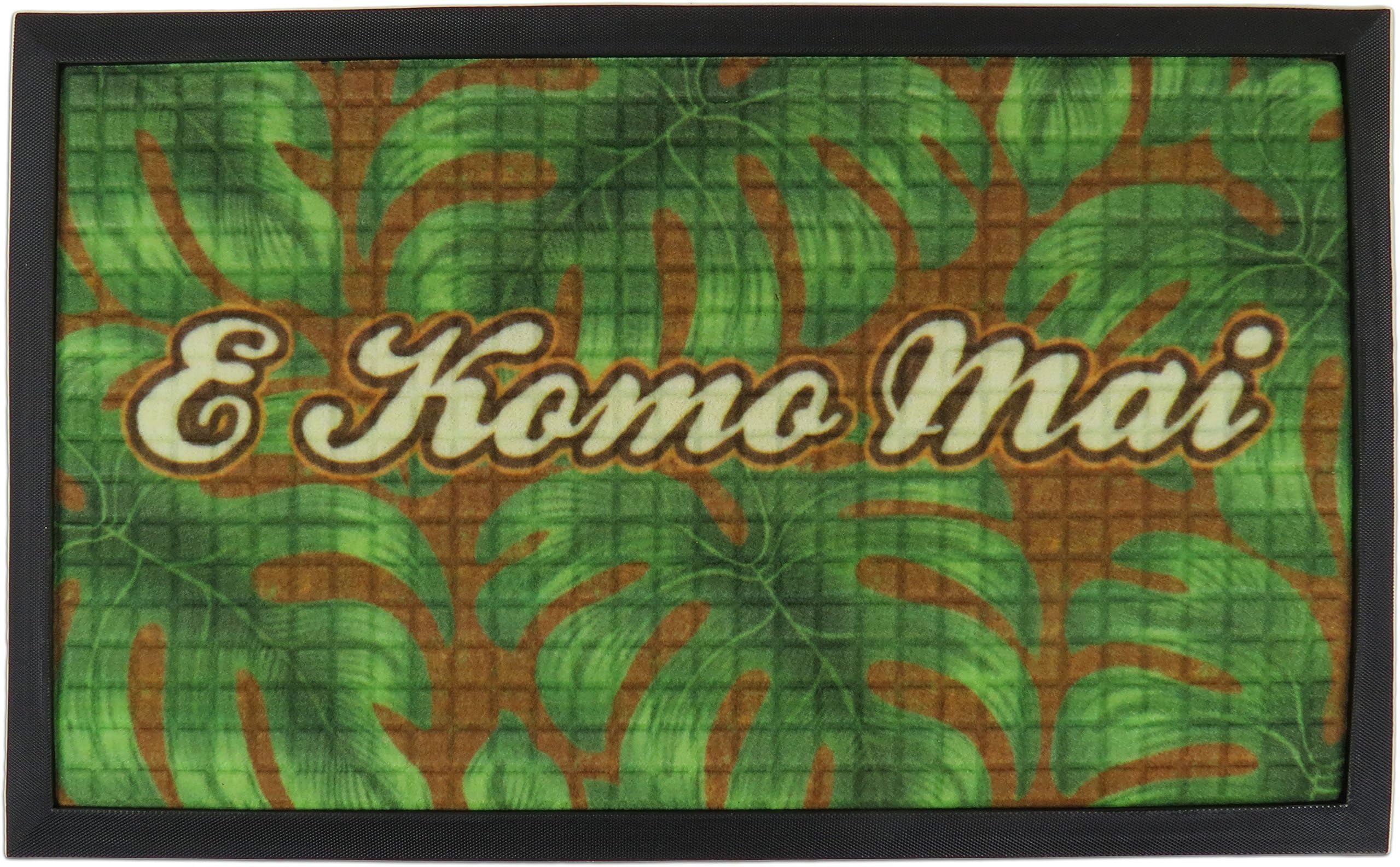 Amazon.com: KC Hawaii Aloha Honu Tropical Door Mat 30 X 17.75 inches ...