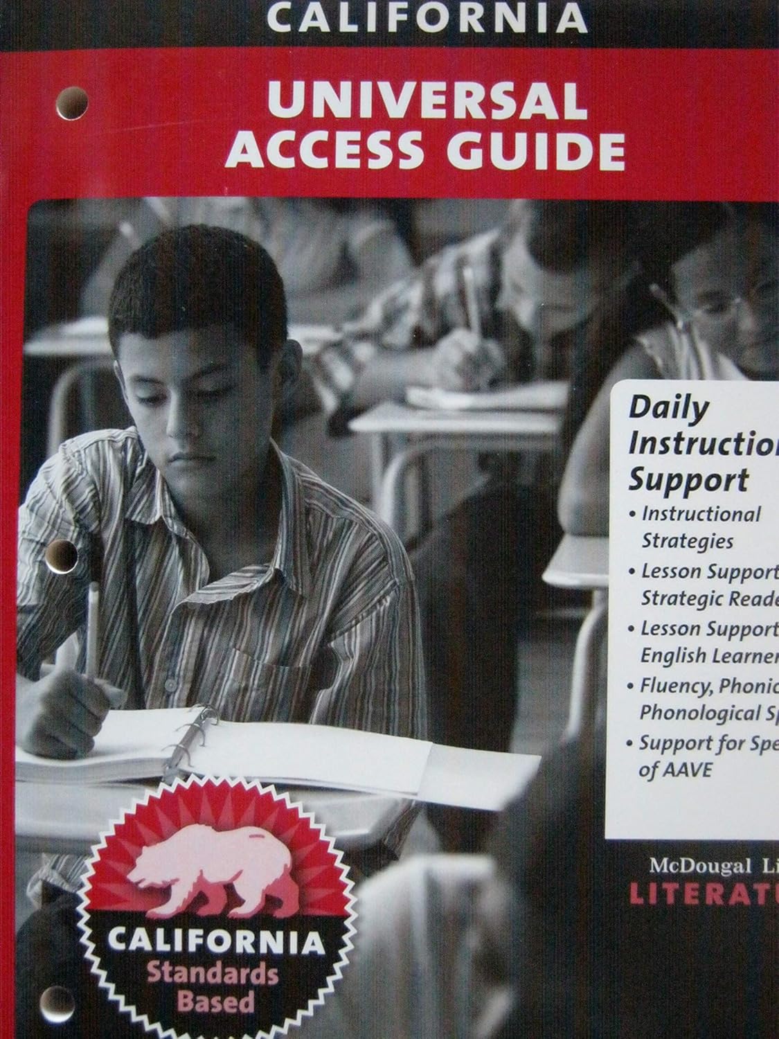 McDougal Littell Literature: Universal Access Daily Instructional ...