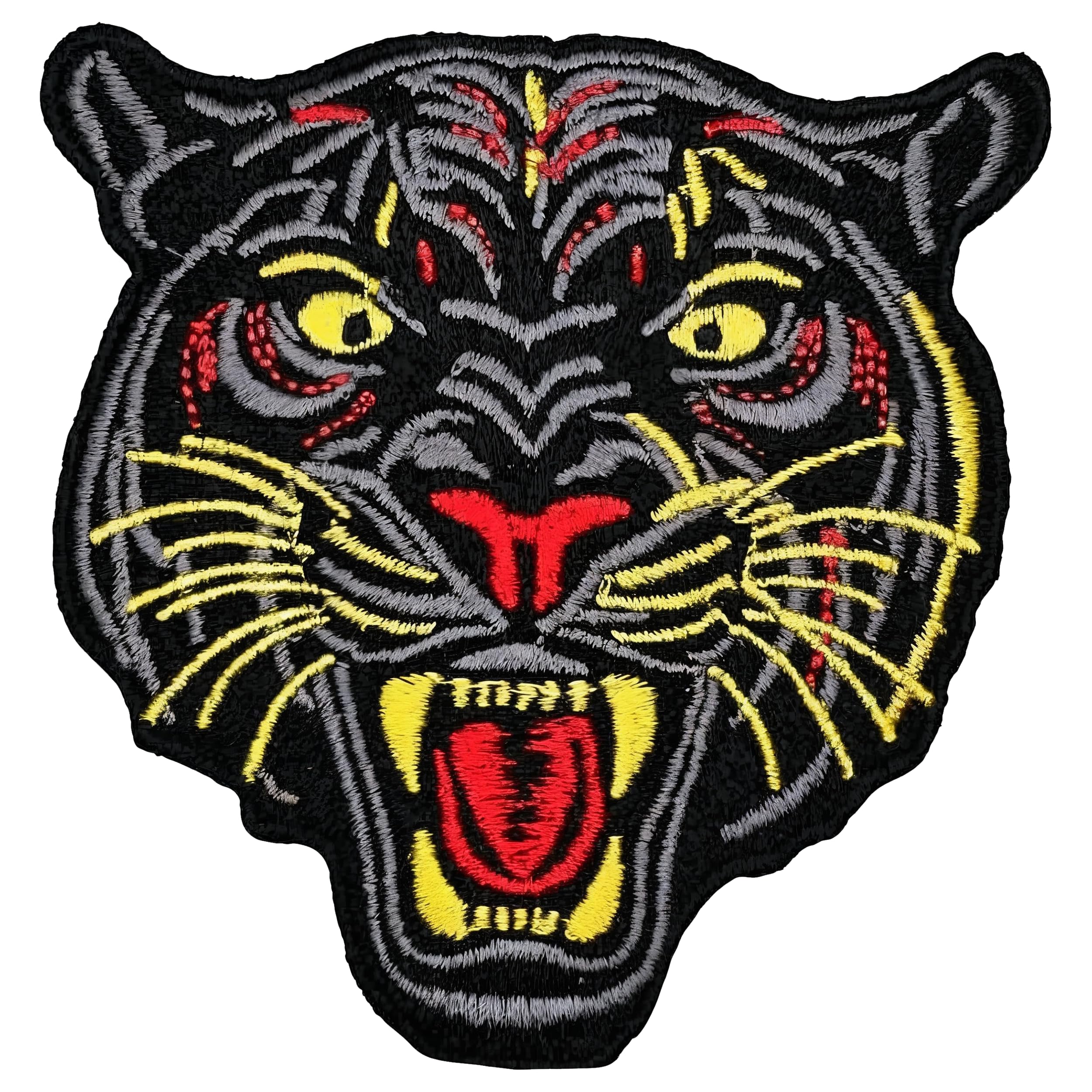 Amazon.com: 3.5" Panther Iron On Patch - Embroidered Black Panther Iron On Sew On Patches for ...