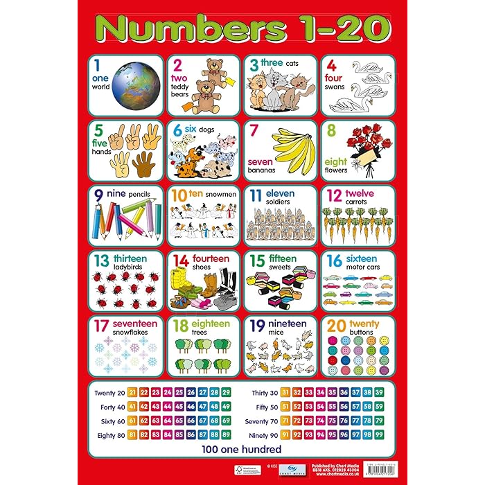 Buy Early Years Numeracy - Numbers 1-20 Counting/Number Recognition ...