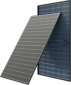 Amazon.com : JJN Bifacial 2PCS 400 Watt Solar Panel, N-Type 16BB 400W Solar Panels, 25% High ...
