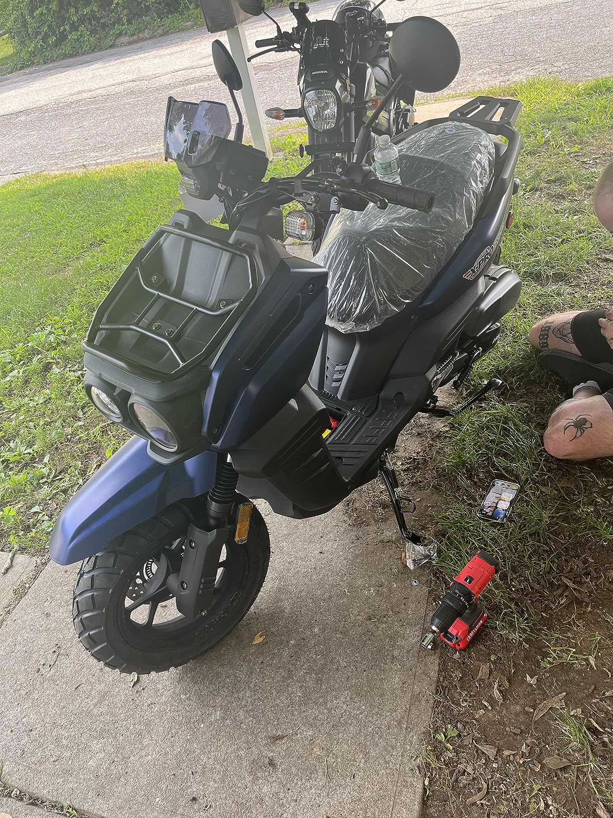 $45/mo - Finance X-PRO Tahiti 150cc Moped Scooter with 12" Aluminum ...
