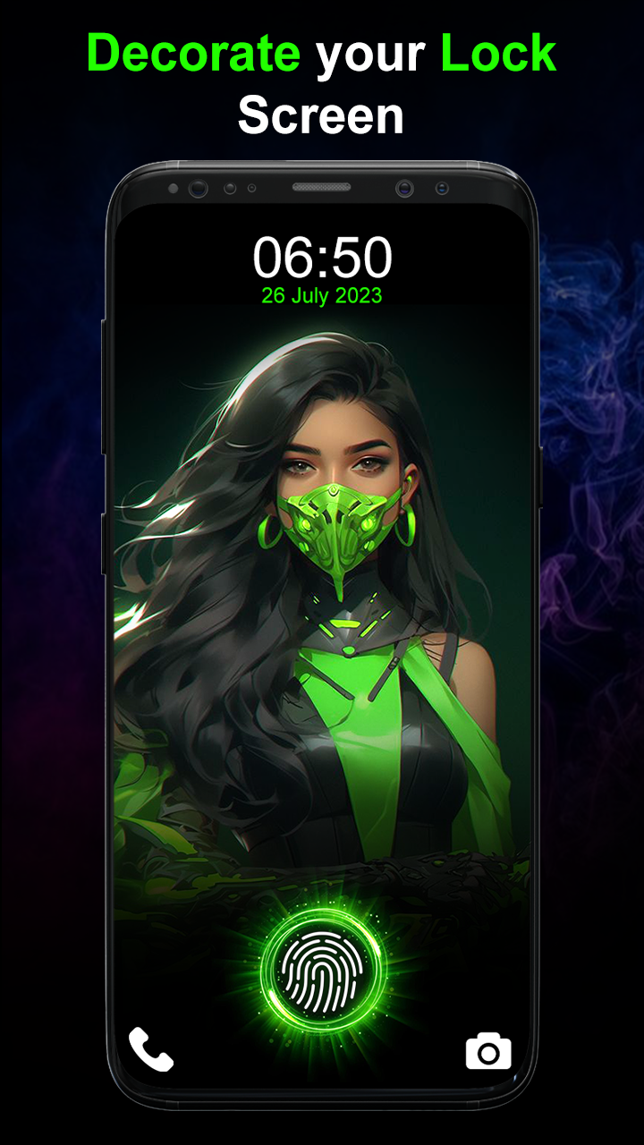 Fingerprint Lock Screen Live Animation - App on Amazon Appstore