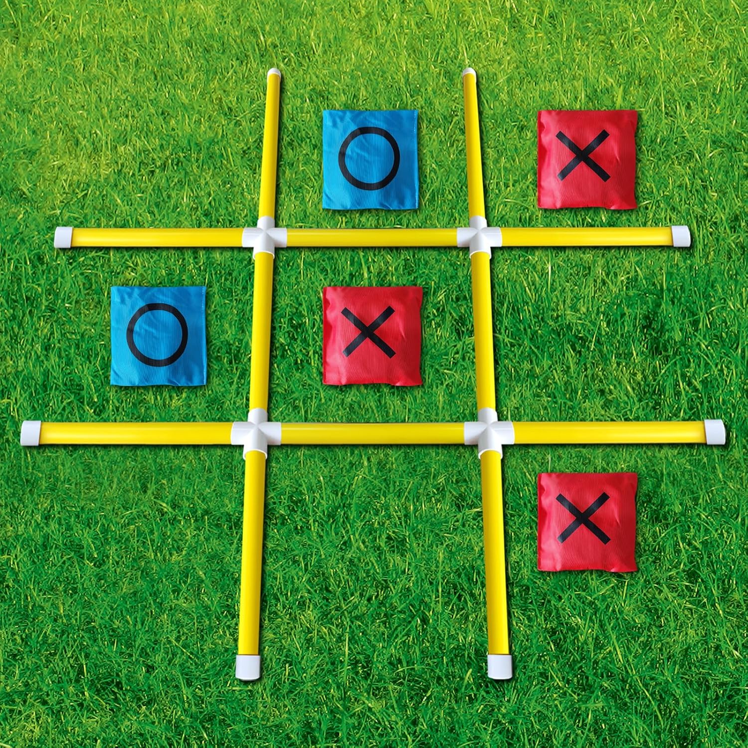 Amazon.com: Foxtell Giant Outdoor Tic Tac Toe Game, Indoor Outdoor Bean ...