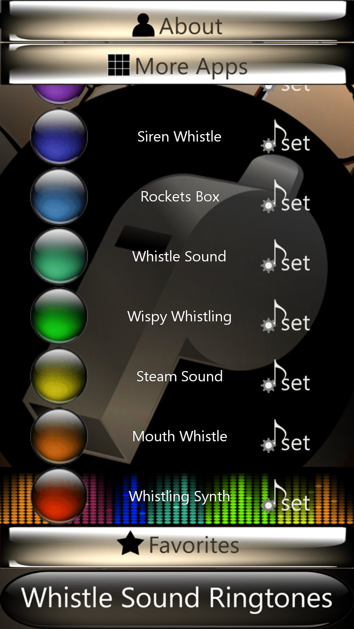 Whistle Sound Ringtones - App on Amazon Appstore