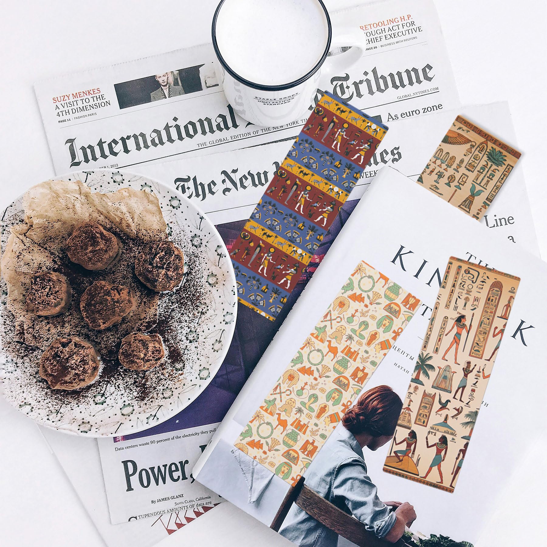 Snapklik.com : Knana 30Pcs Ancient History Bookmarks Paper Bookmarks ...