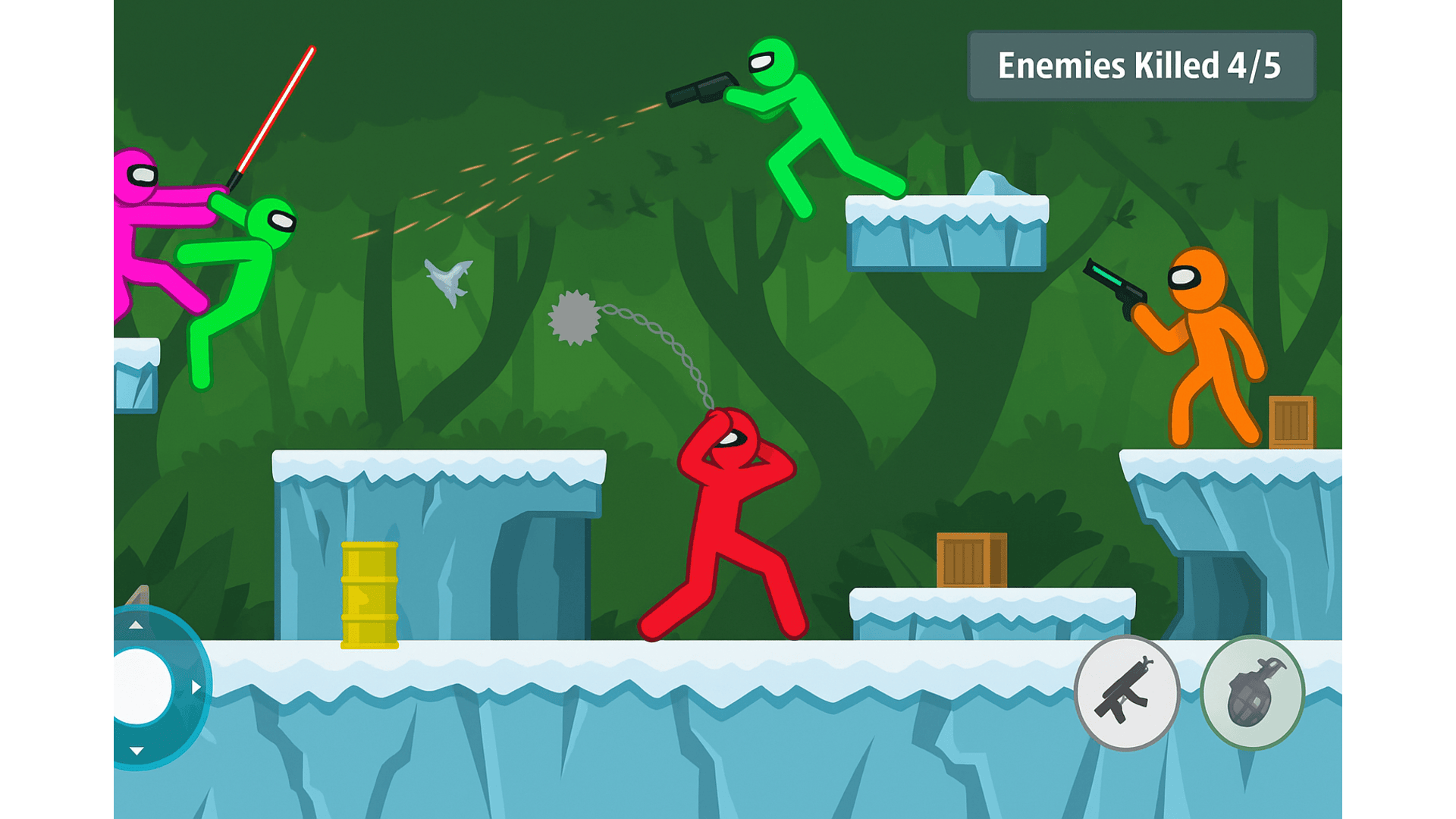 Stickman ragdoll fighter: Epic Battle Game: Stickman Craft Hero Smasher ...