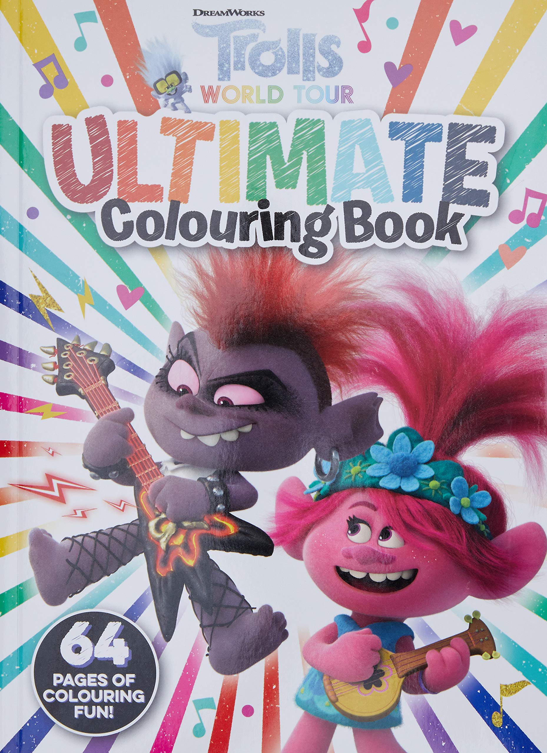 Trolls World Tour: Ultimate Colouring Book (DreamWorks) : Amazon.com.au ...
