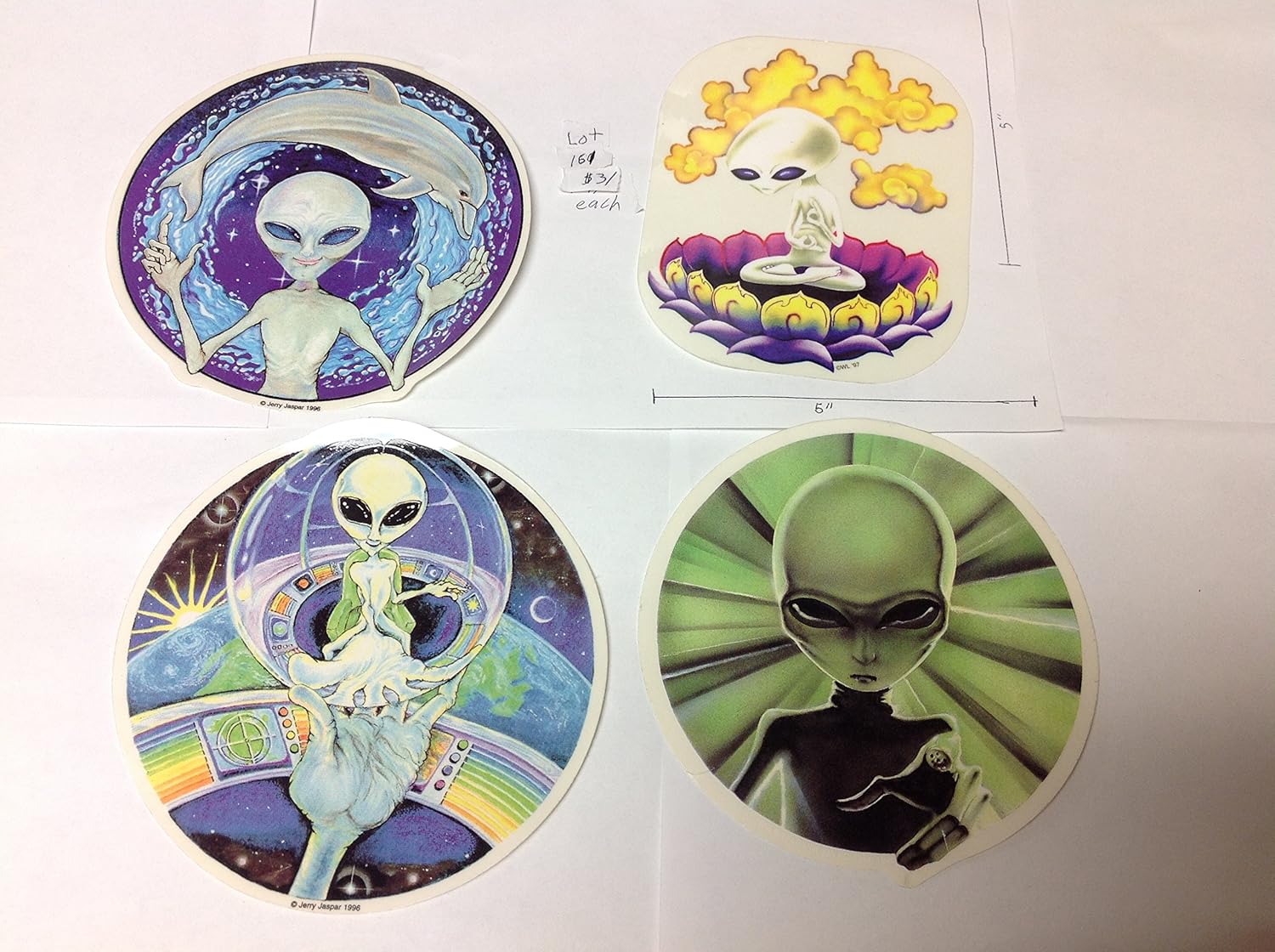 Amazon.com: Alien Mugshot Sticker Set (Lot 161) : Automotive