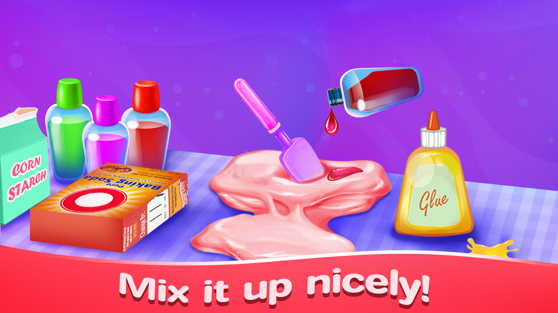 DIY Fluffy Slime Maker Satisfying Game 3D - App on Amazon Appstore