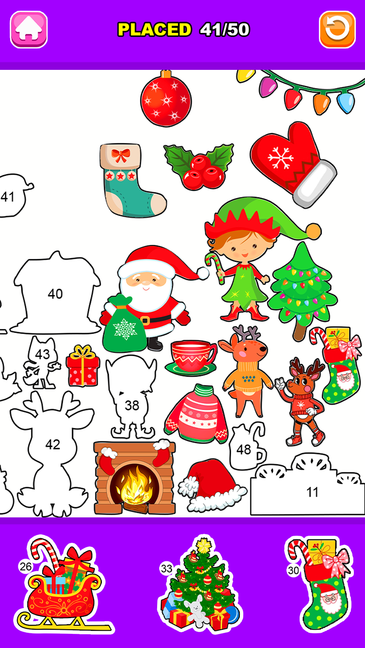 Sticker Book Coloring Games Stickers Color ASMR Drawing Color by Number ...