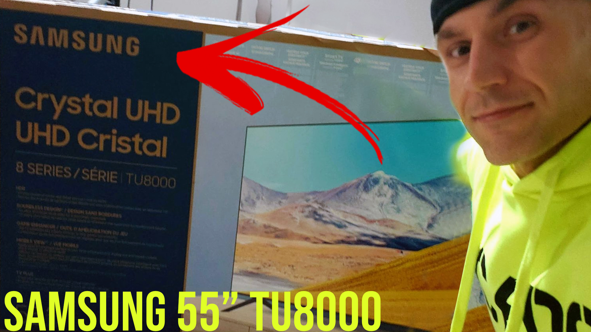 Watch Unboxing & Setup of this 55 inch samsung TU8000 Television on ...