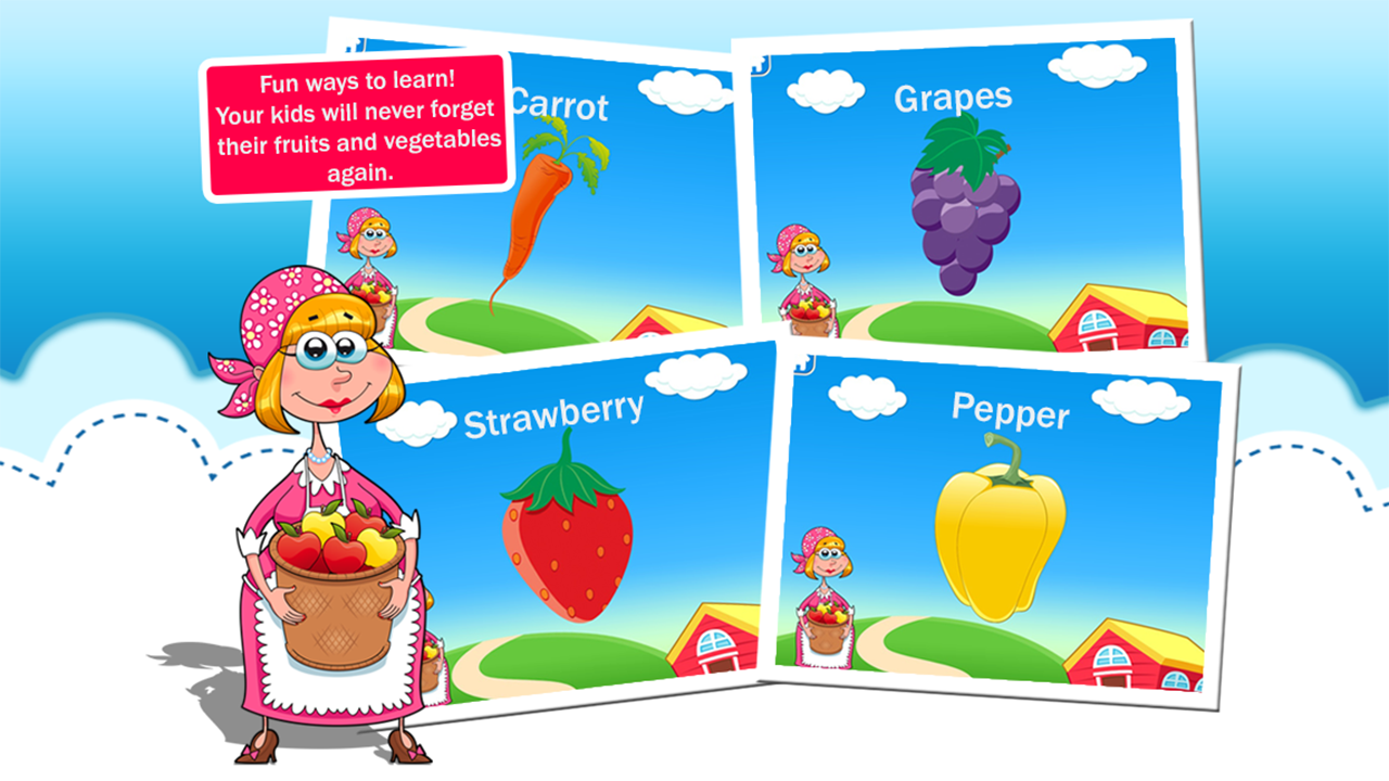 Fruit and Vegetables: Learn your Food - App on Amazon Appstore