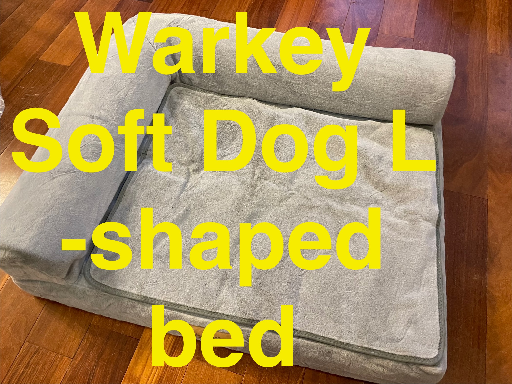 Watch HONEST REVIEW and USAGE-Warkey L-Shaped Dog Bed on Amazon Live