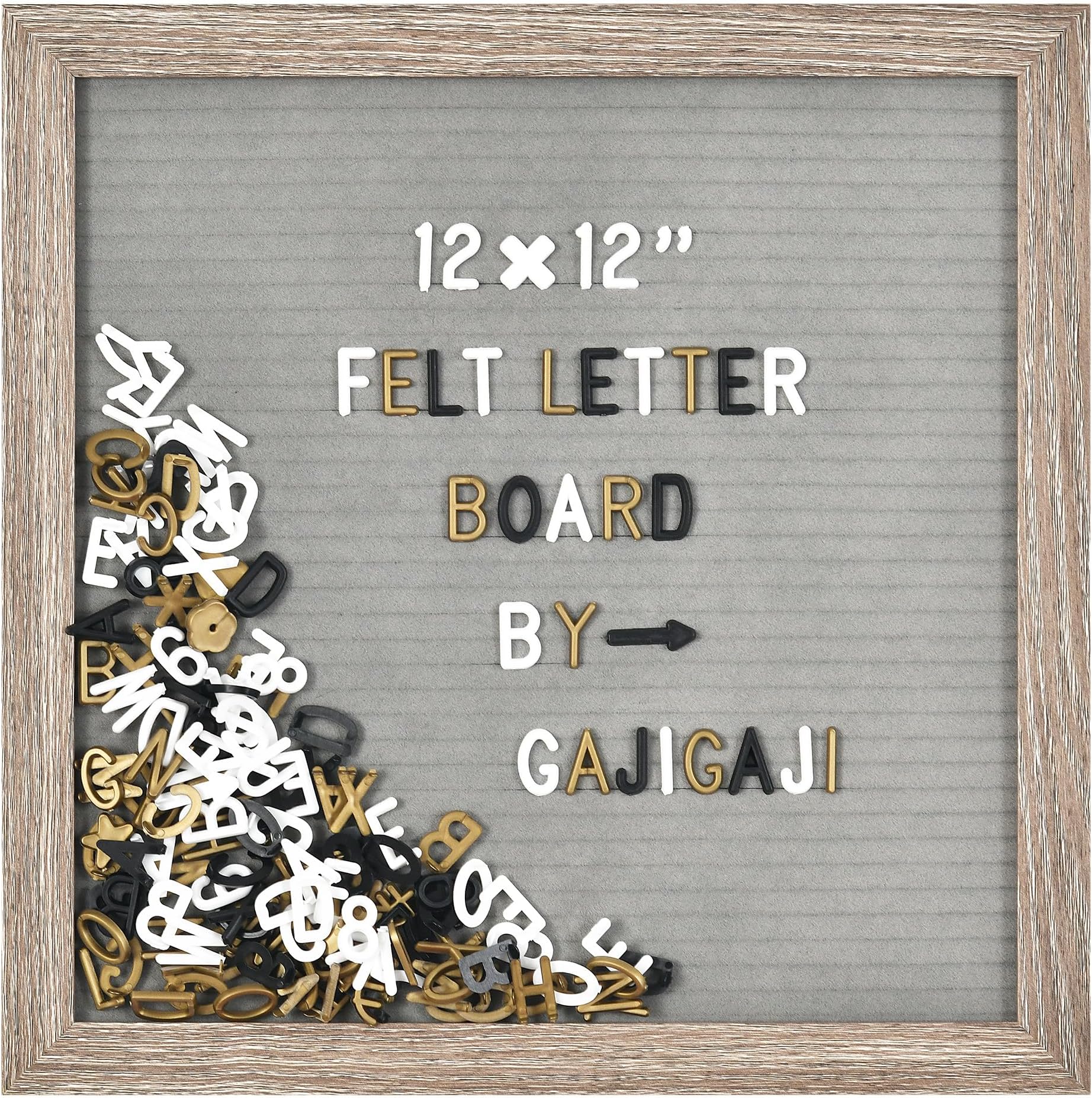 Amazon.com : Changable Felt Letter Board with 580 Letters, Numbers ...