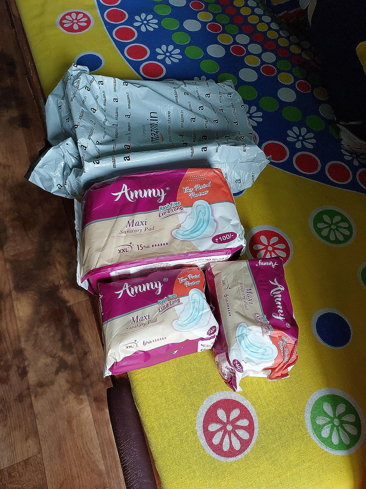 Buy Ammy Ultra Thin Sanitary Pads XXL Rash Free Maxi Soft Cottony 42 ...