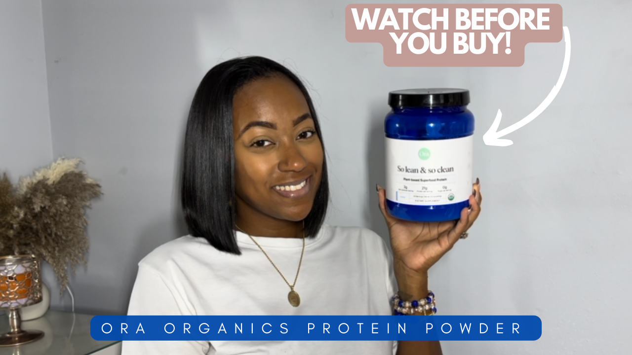 Watch Ora Organic Protein Powder Review on Amazon Live