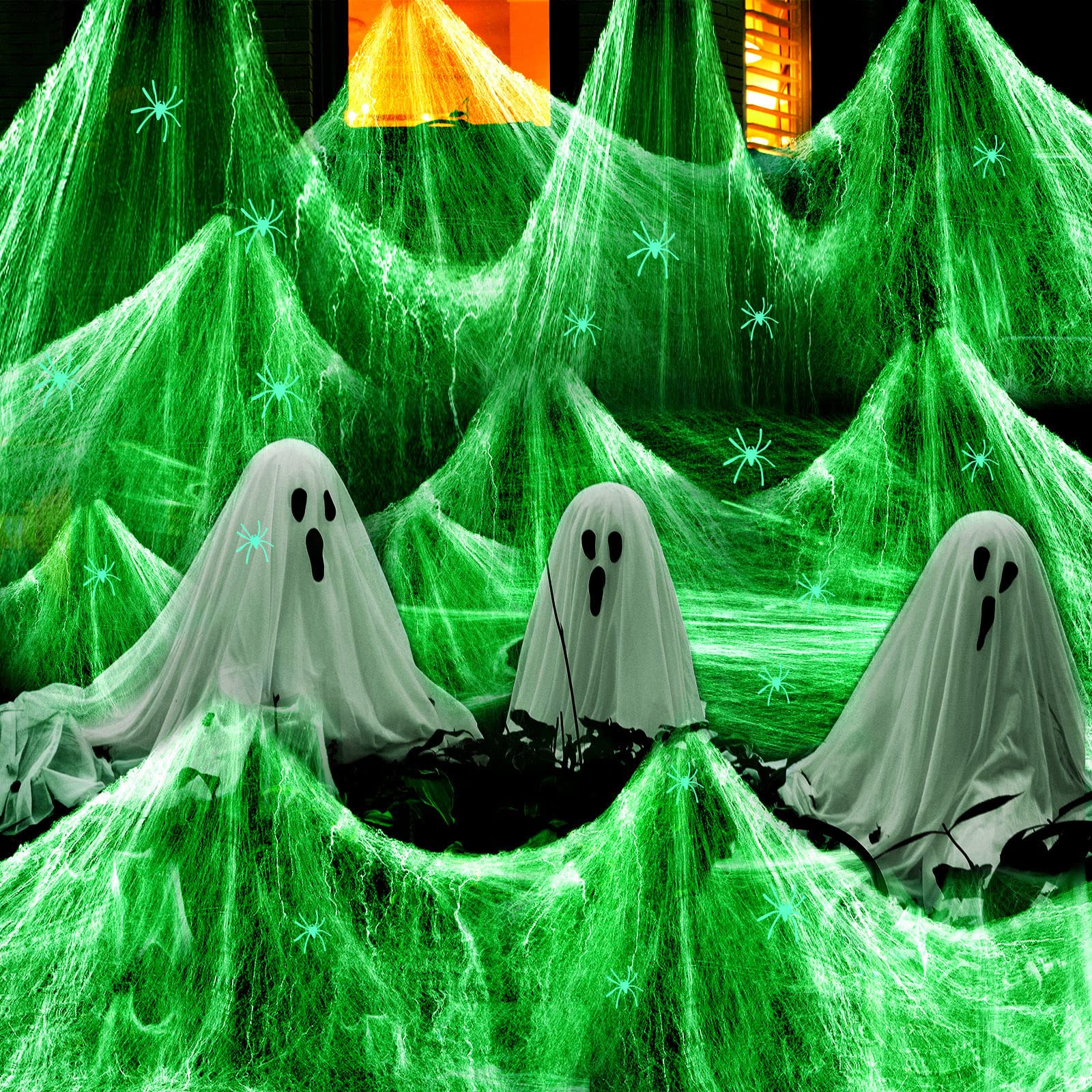 Glow In The Dark Halloween Decorations