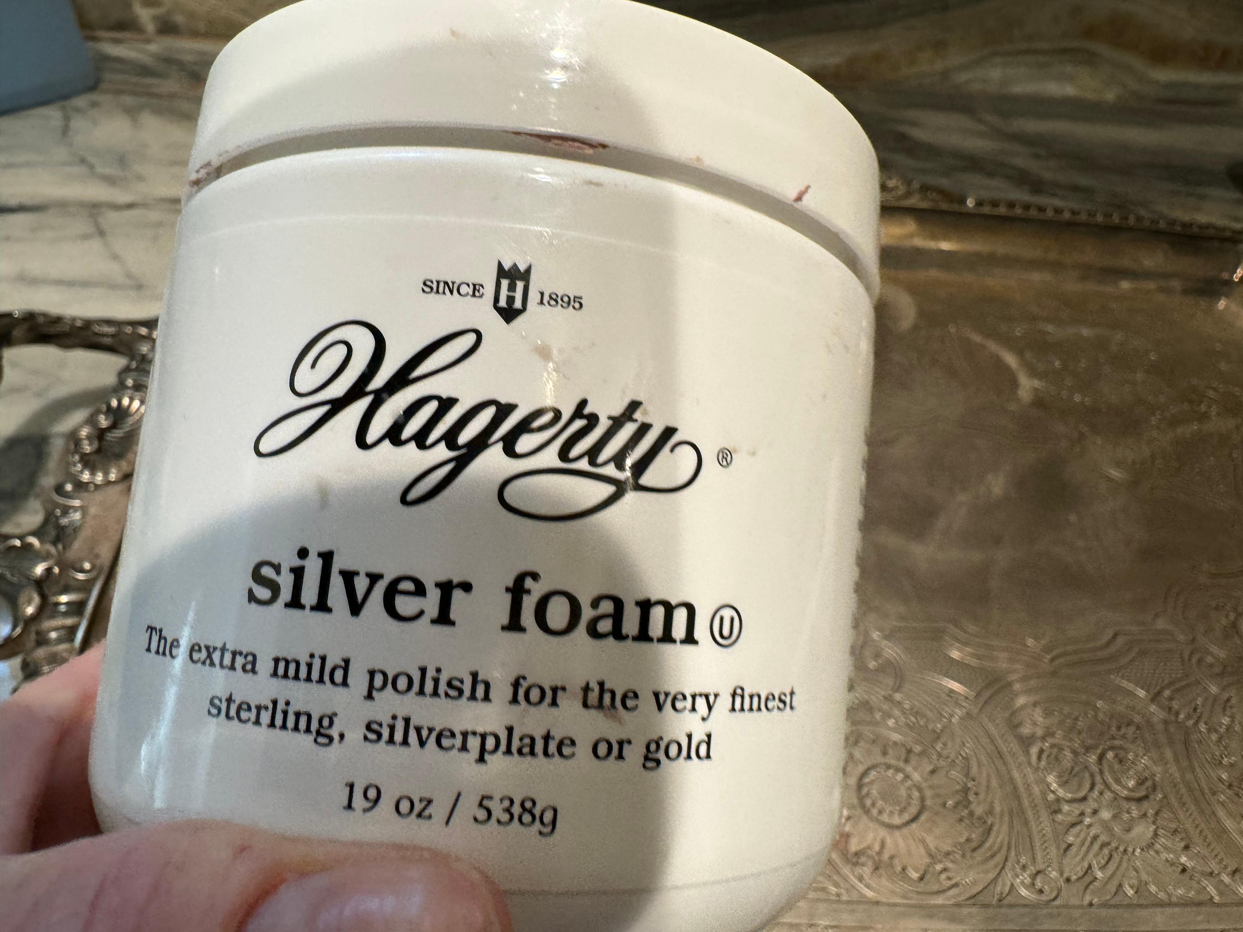 Watch Silver cleaning is easy with Hagerty Silver foam on Amazon Live