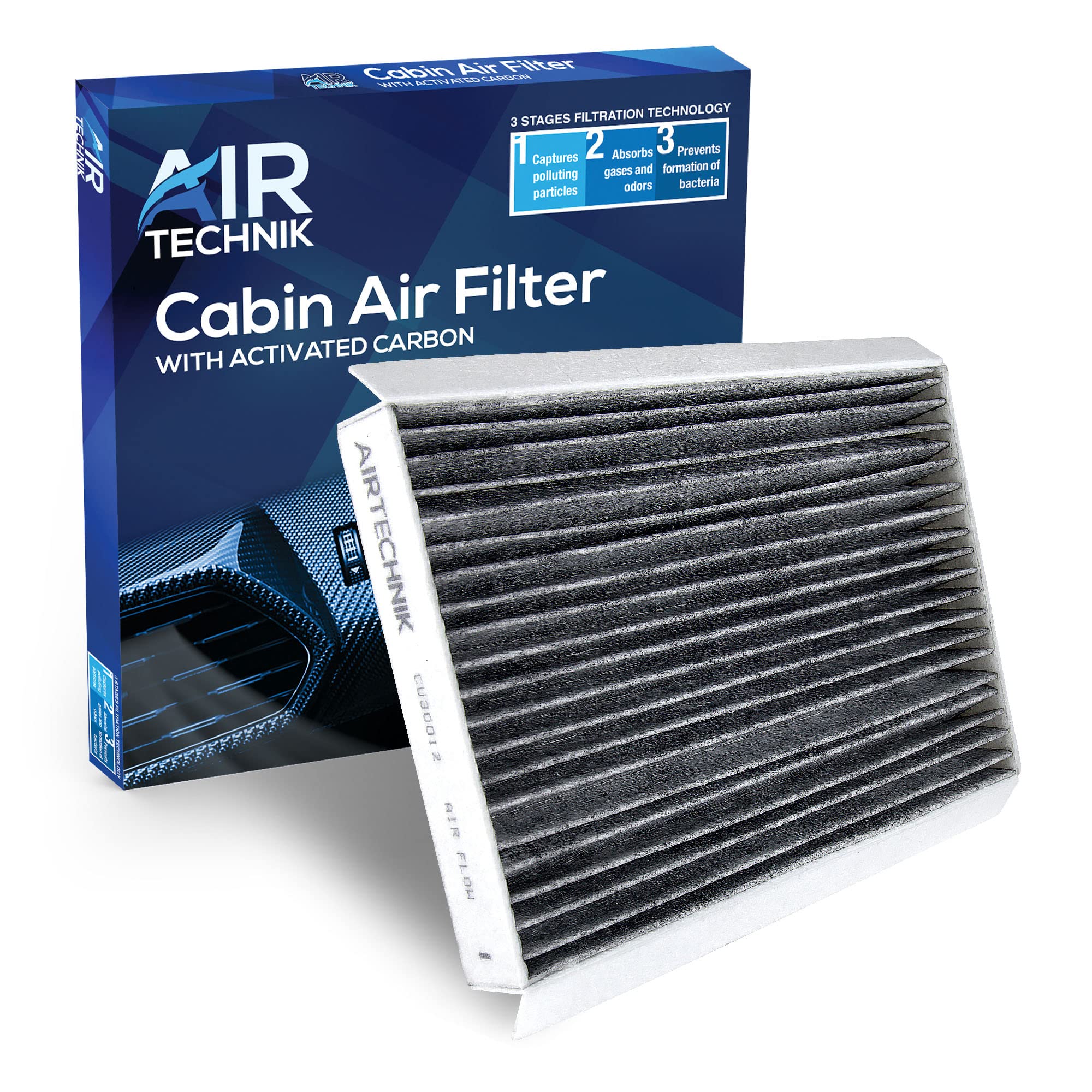 Amazon.com: AirTechnik CUK30012 Cabin Air Filter w/Activated Carbon ...