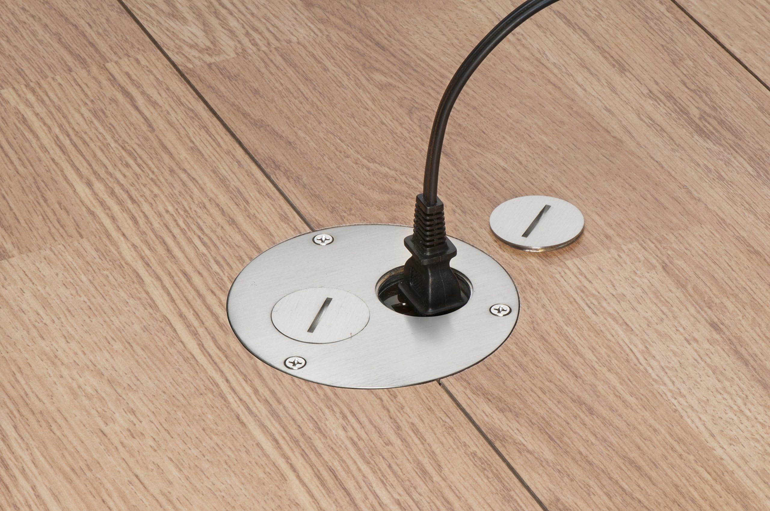 ARLINGTON FLBC4560DBR Heavy-Duty Plastic Recessed Cover Kit Dark Brown ...