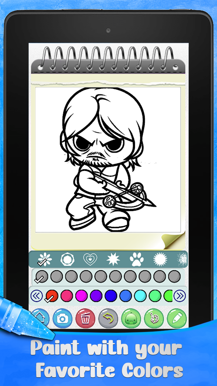 Super Hero Coloring Book: Cute Superhero Coloring Page for boys & girls ...