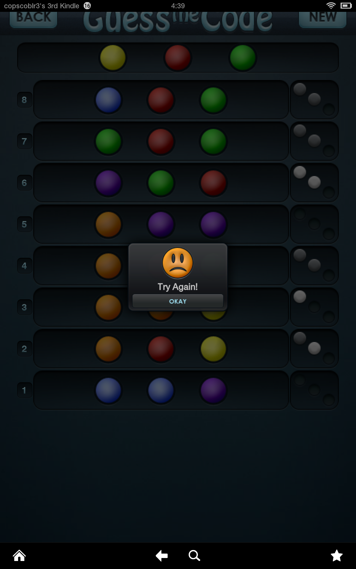 Guess the Code Free - App on the Amazon Appstore