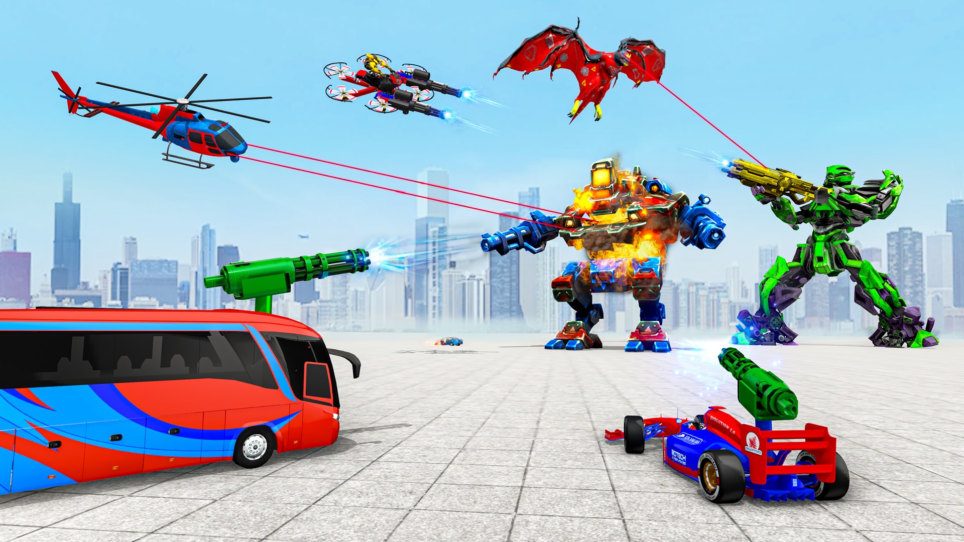 Mega Robot – Master Fight War Game - App on Amazon Appstore