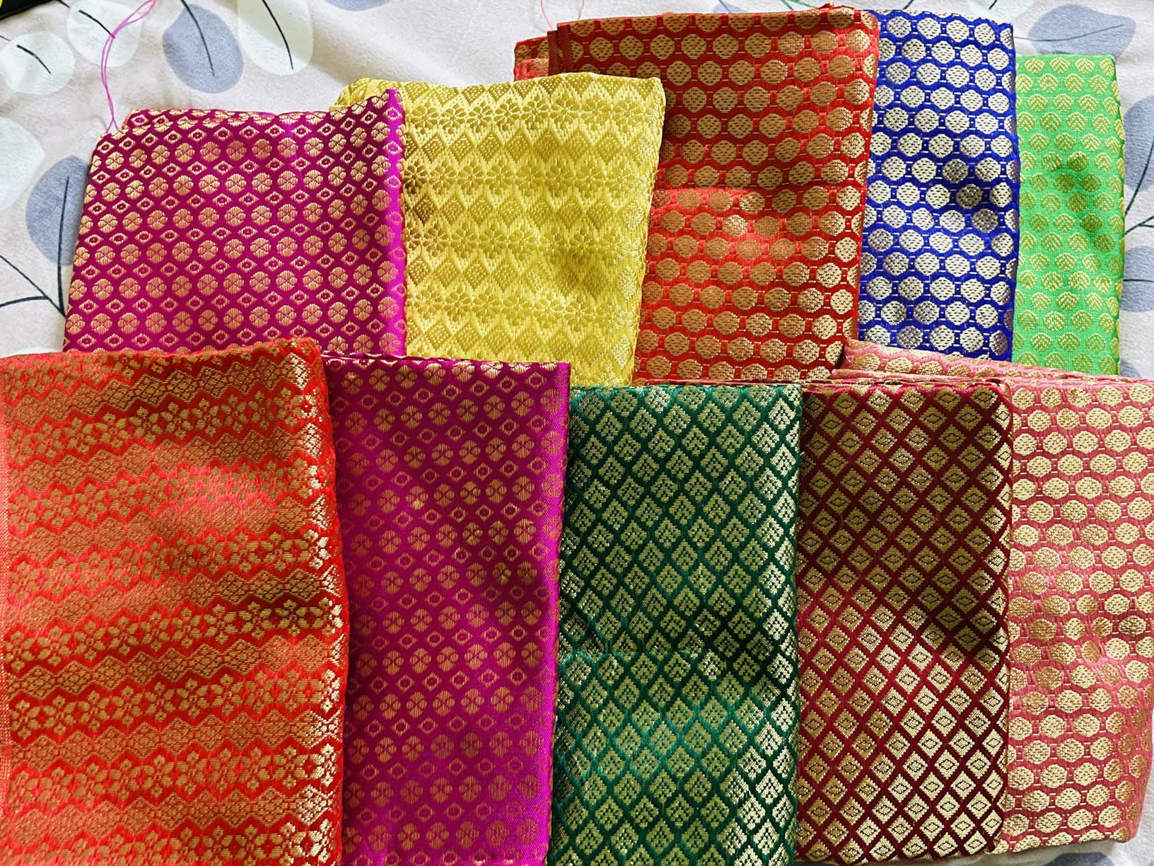 Zuvim Women's Blouse Piece Silk Cotton Blend Unstitched Blouse ...