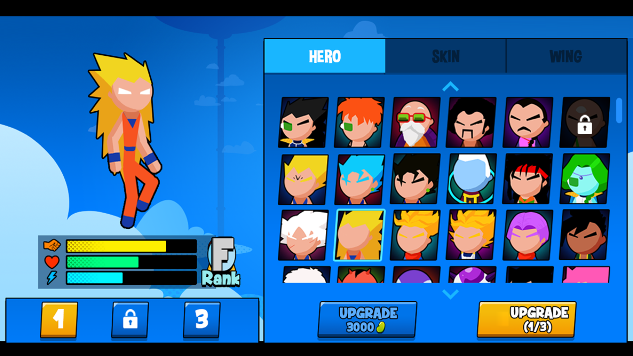 Super Stickman Fighting Battle Warriors Hero Simulator Games: Amazing ...