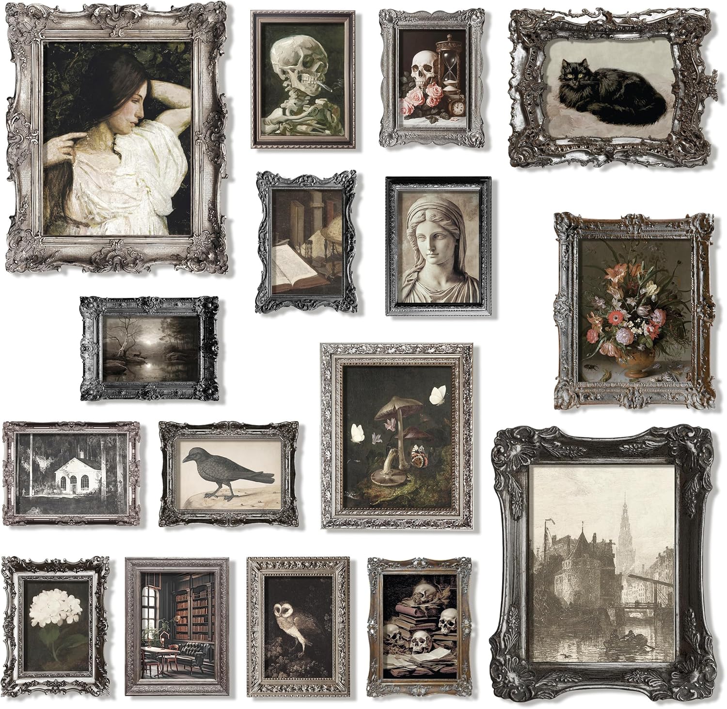 Amazon.com: 97 Decor Large 11x14 Vintage Dark Academia Posters - 11x14 ...