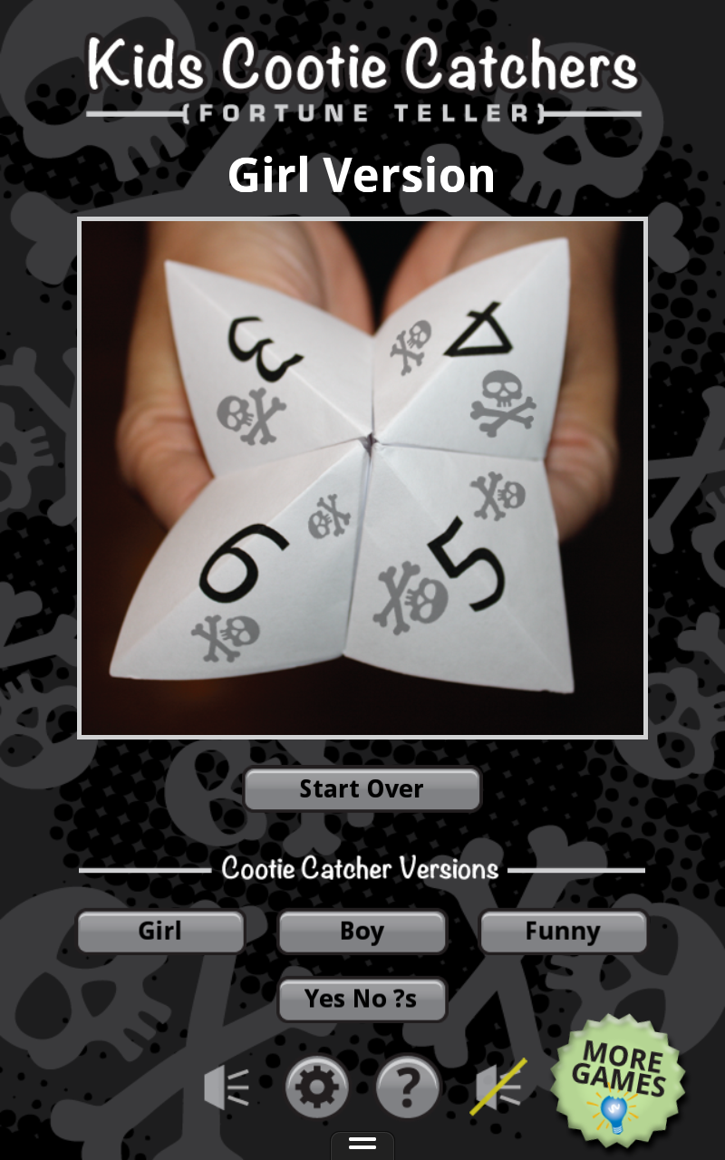 Kids Cootie Catchers (Fortune Teller) - App on Amazon Appstore