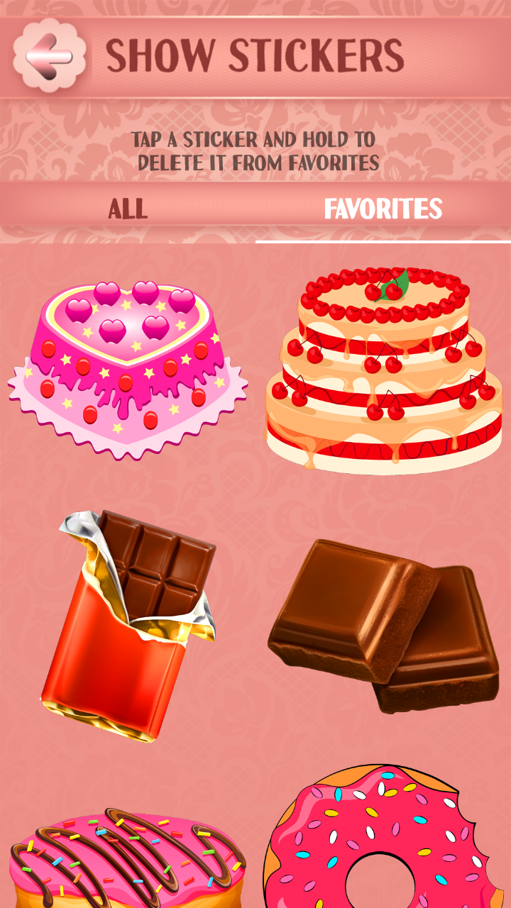Sweet Treats Stickers - App on Amazon Appstore