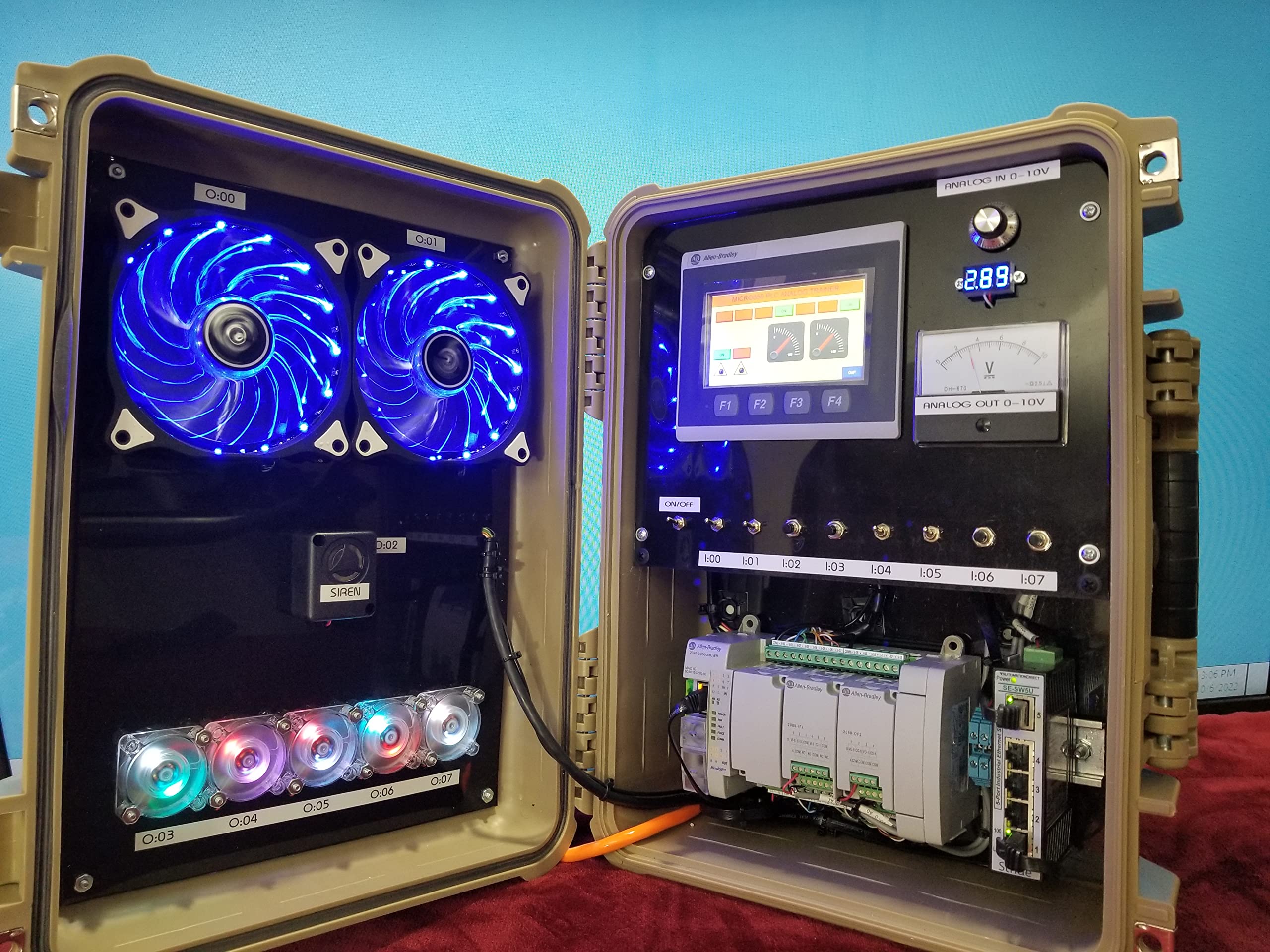 Buy PLC Training Kit Built with Processor (Micro850 PLC), Panelview HMI ...