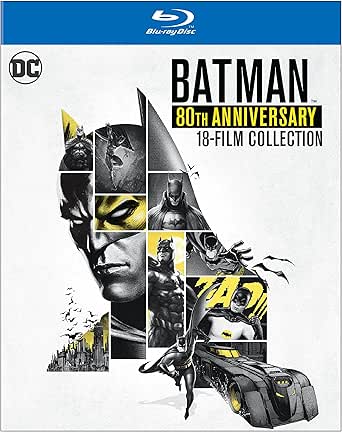 Batman 80th Anniversary Collection Blu-ray with bonus features